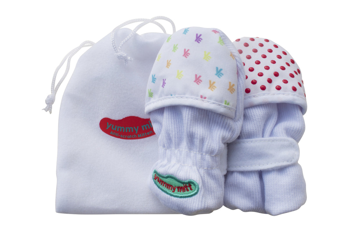 Yummy Mitt Anti-Scratch Mittens - Infants 0-3 Months – The Parenting Garden